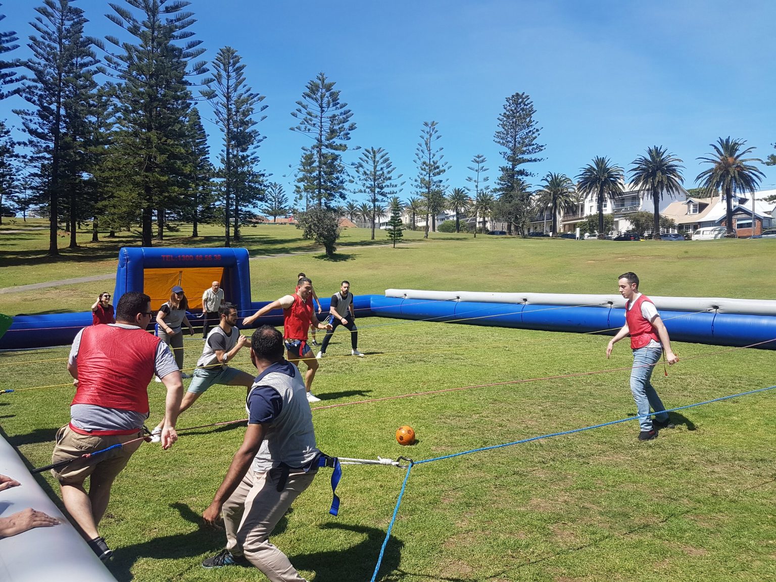 Giant Human Foosball - Team Building - Hunter Adventure Centre