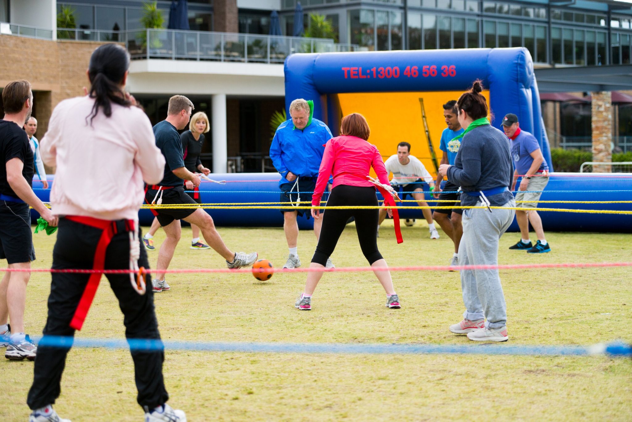 Giant Human Foosball - Team Building - Hunter Adventure Centre