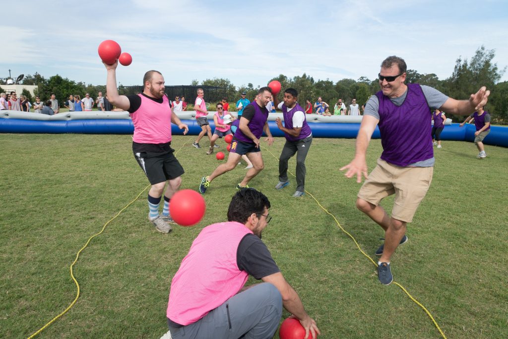Giant Human Foosball - Team Building - Hunter Adventure Centre