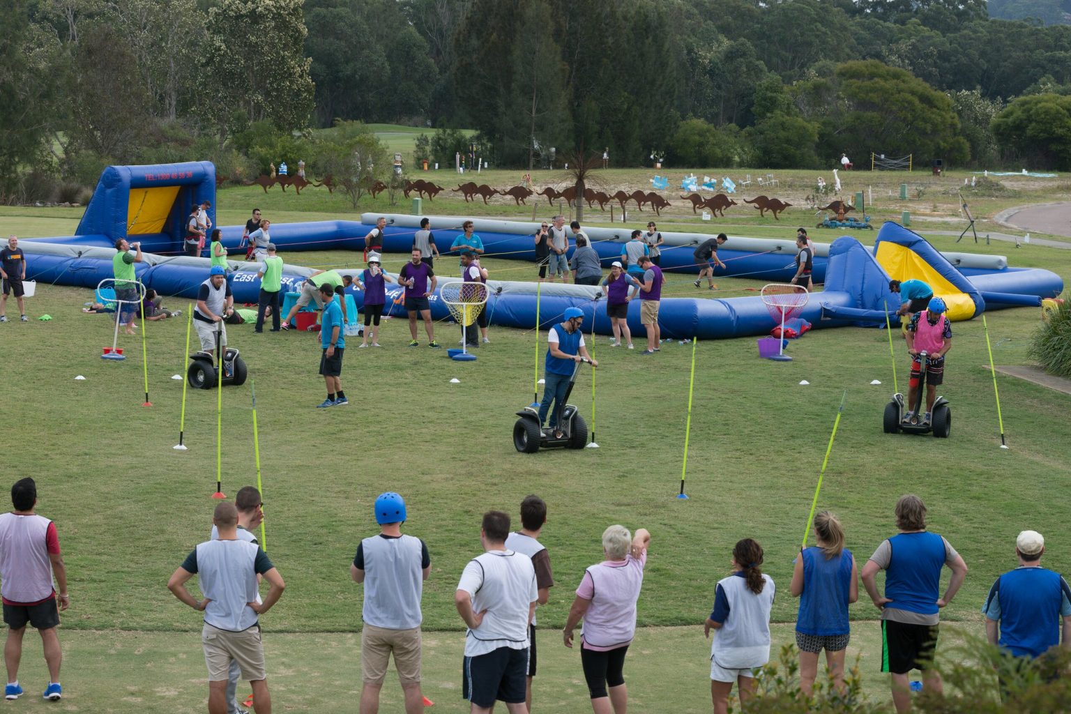 Giant Human Foosball - Team Building - Hunter Adventure Centre